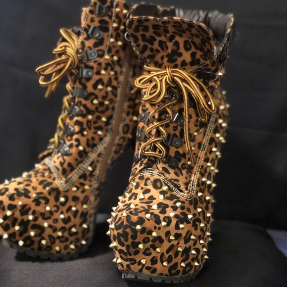Shoes | Stiletto Spiked Boot | Poshmark